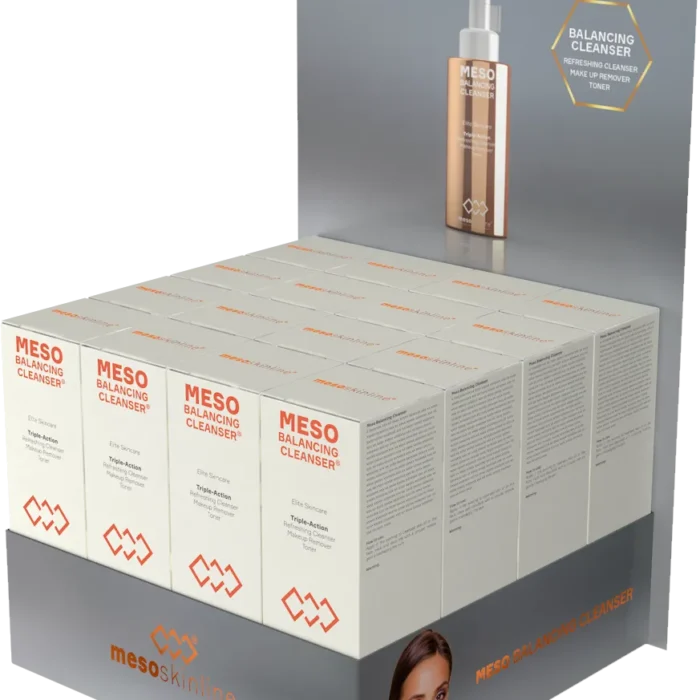 Meso Balancing Cleanser Display – Mesoskinline